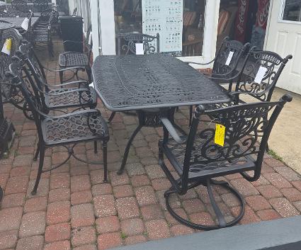 Hanamint Grand Tuscany 72 Table Set $3344.00 - Rick's Sheds